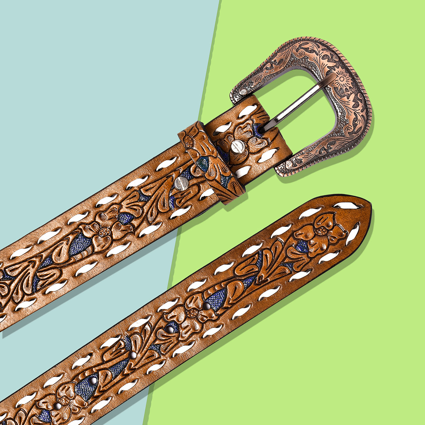 Hemener Men Engraved Metal retail Buckle